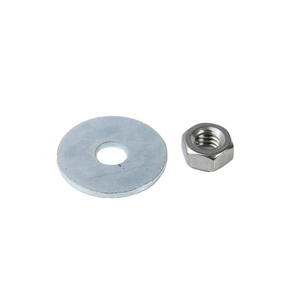 Nut & Washer 1/4″ Zinc Plated - FIX